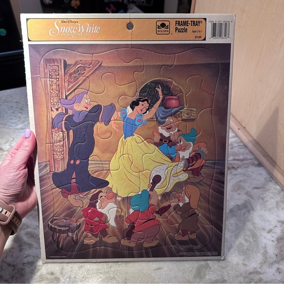 Disney | Toys | Snow White And Dwarfs Frametray Puzzle | Poshmark